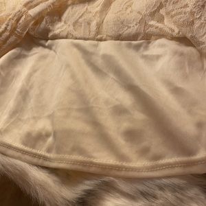 Rue21 | Tops | Rue 2 10 Nylon Rn 70829 Cream Color Strapless | Poshmark